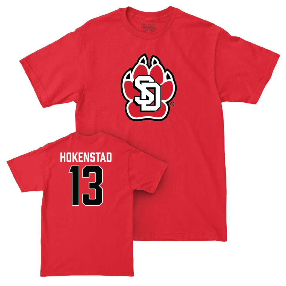 South Dakota Women's Volleyball Red Legacy Tee - Cora Hokenstad – NIL Store